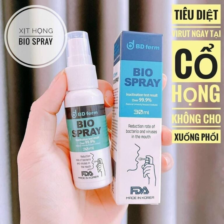Xịt họng diệt khuẩn Bio Spray Hàn Quốc chai 30ml