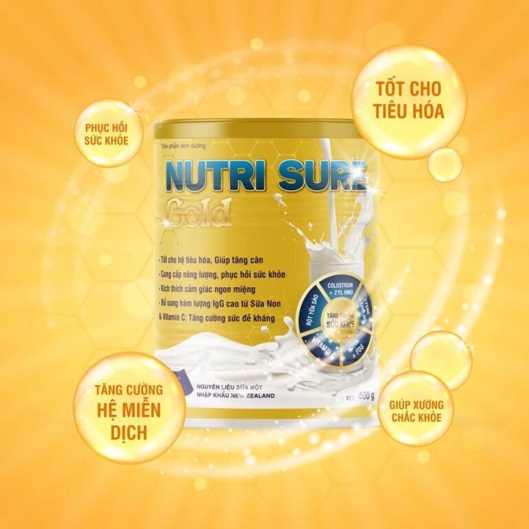 Sữa Nutri Sure Gold (400g) Giúp Tăng Cân Hiệu Quả, Cải Thiện Tình Trạng ...