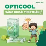 Bột Sủi Thanh Nhiệt Opticool Giải Độc Mát Gan Vị Chanh - Hộp 10 Gói